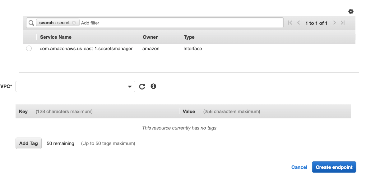 AWS Lambda, Secrets Manager, VPC Timeout – It's just me