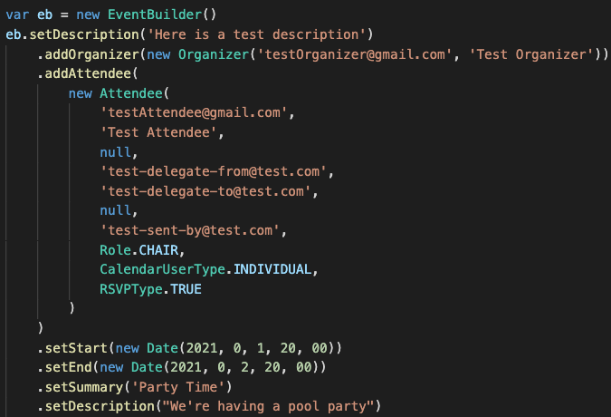 ICS Standards Compliant File Generator – It's just me